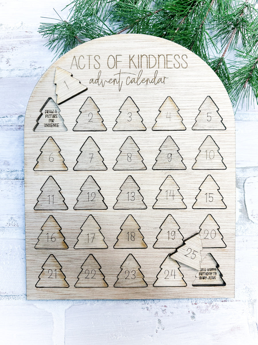 Acts of Kindness Christmas Countdown Calendar – High Cotton Creations