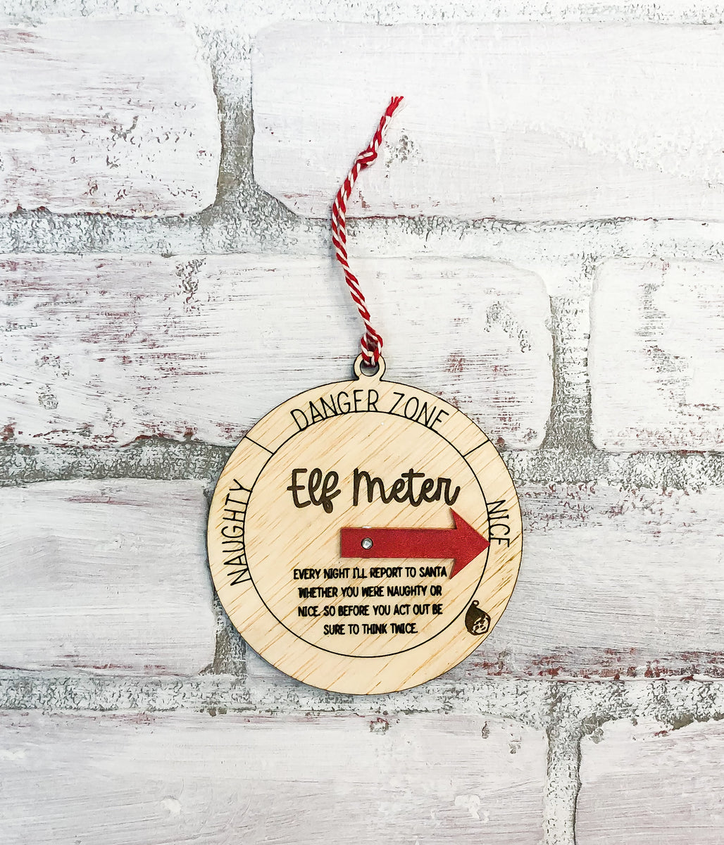 Elf Meter Christmas Ornament – High Cotton Creations